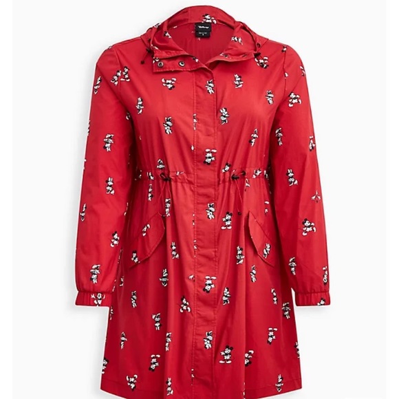 torrid | Jackets & Coats | Torrid Mickey Minnie Mouse Raincoat Nwt ...